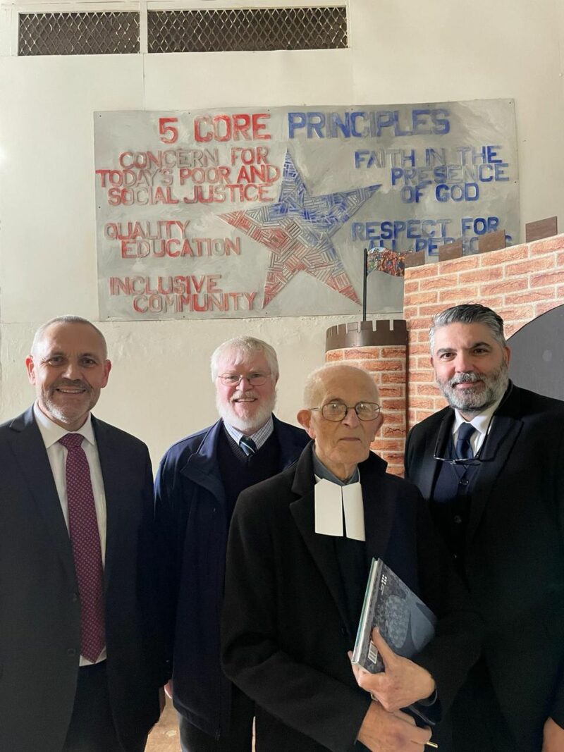 La Salle News - Auxiliary Visitor & Director of Formation visit De La ...
